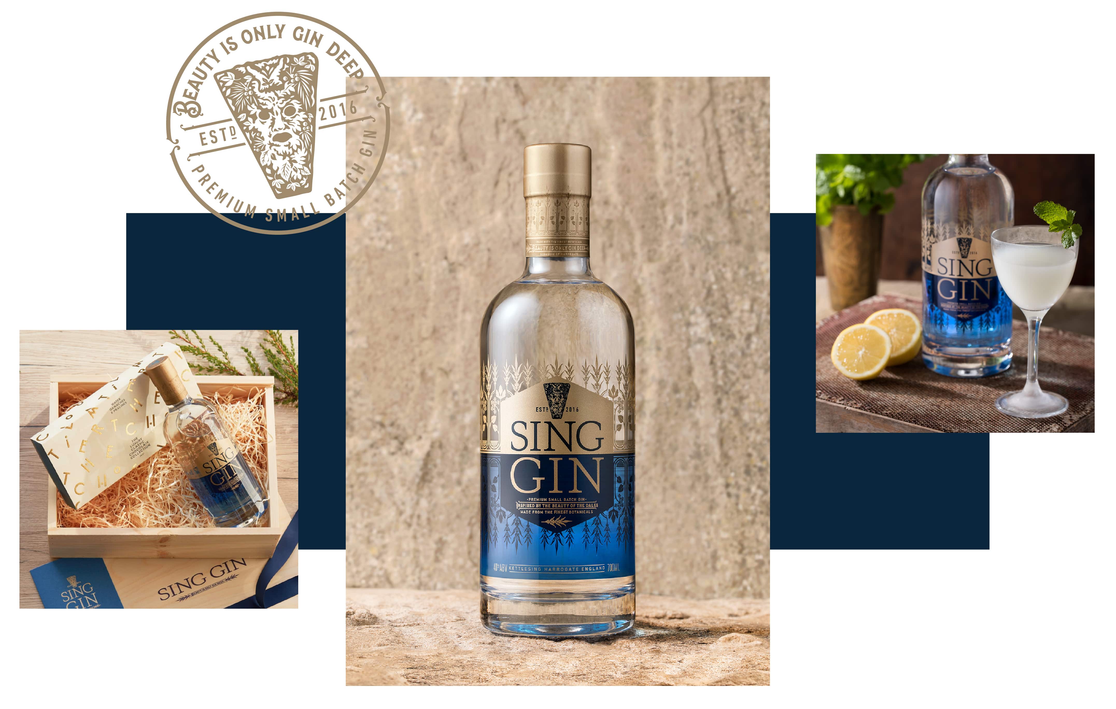 Sing Gin: Web Design & Branding By Bluestone98