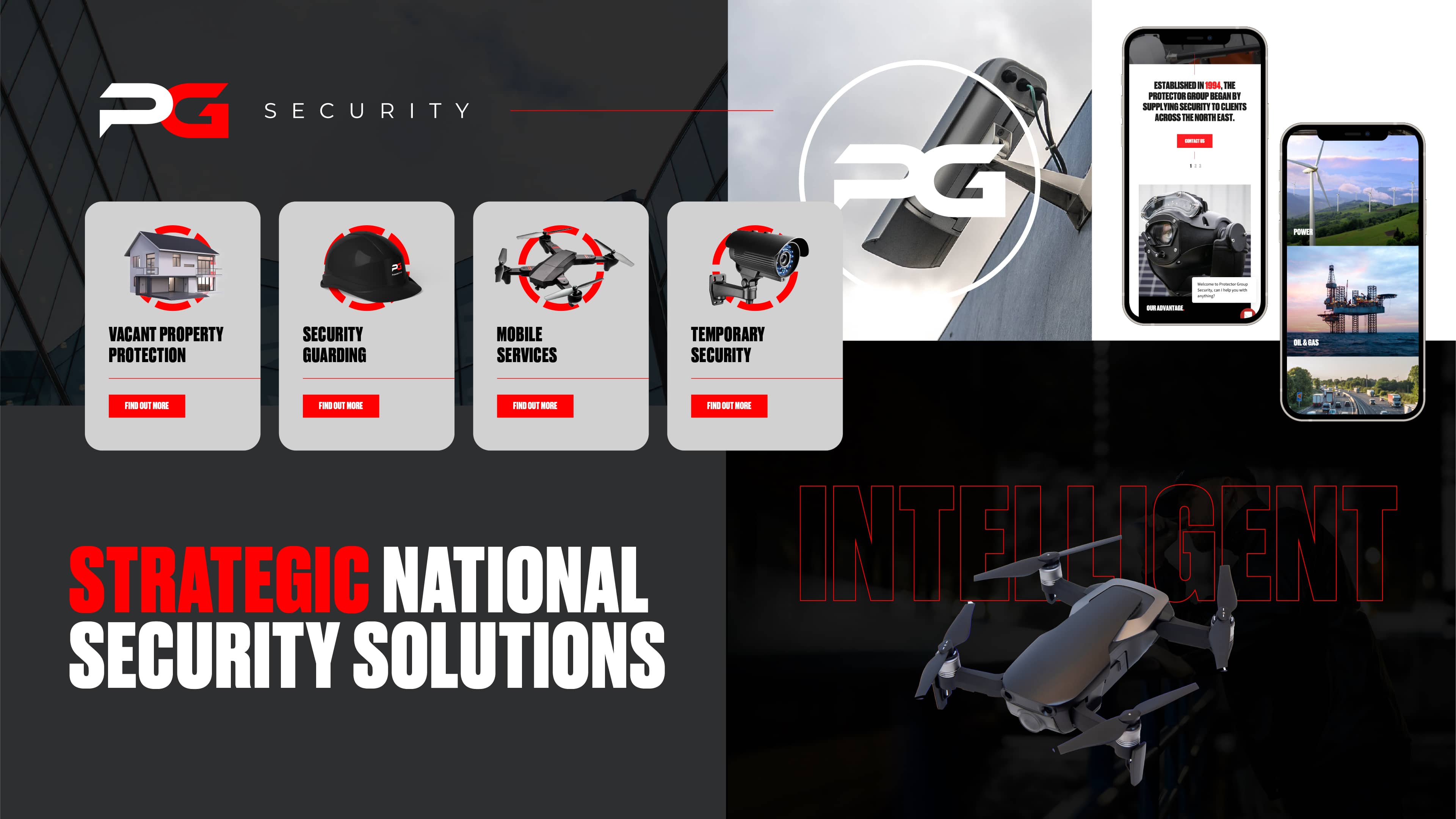 Protector Group: Web Design & Branding | Bluestone98