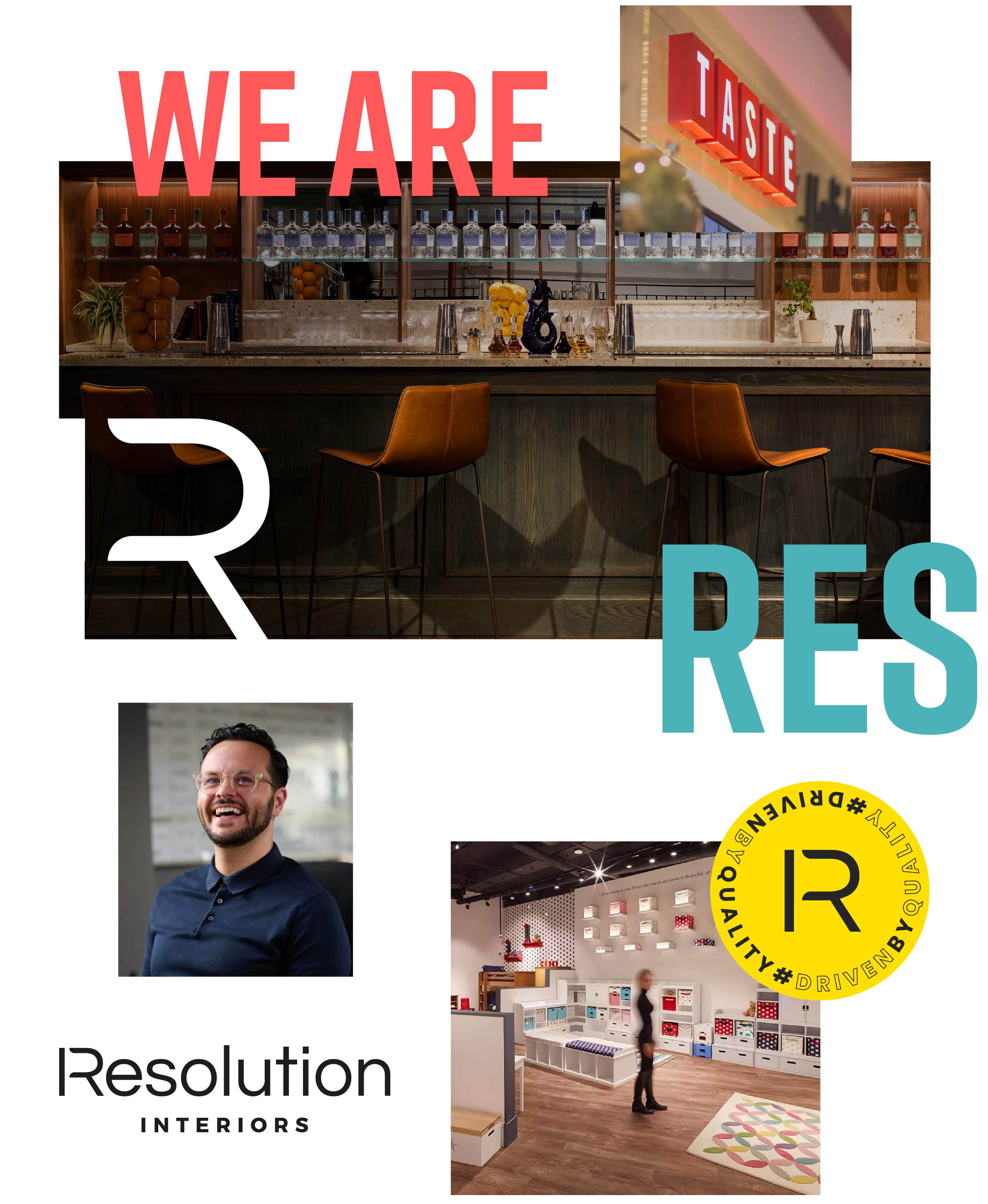 Resolution Interiors: Web Design & Branding By Bluestone98