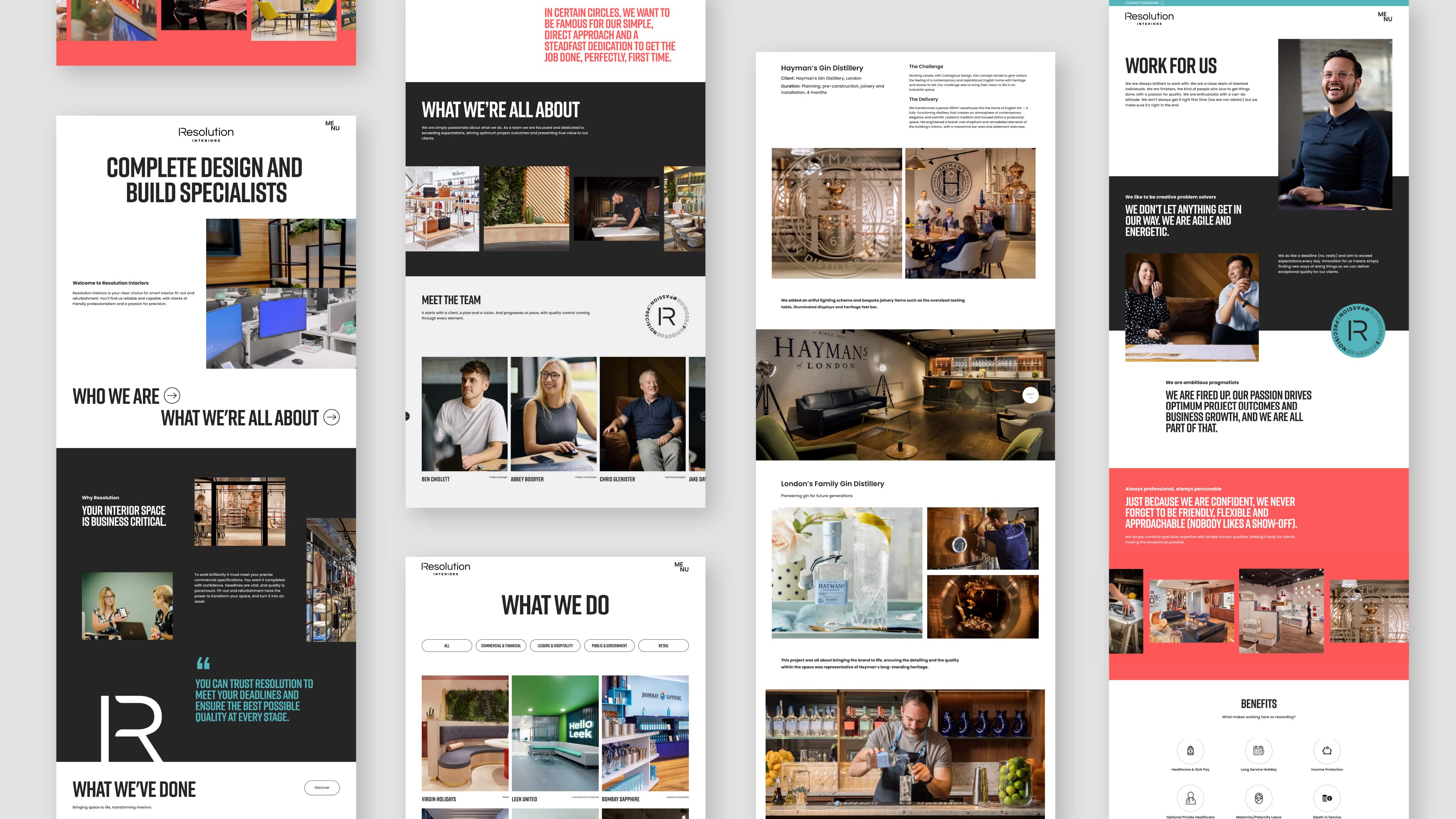 Resolution Interiors: Web Design & Branding By Bluestone98