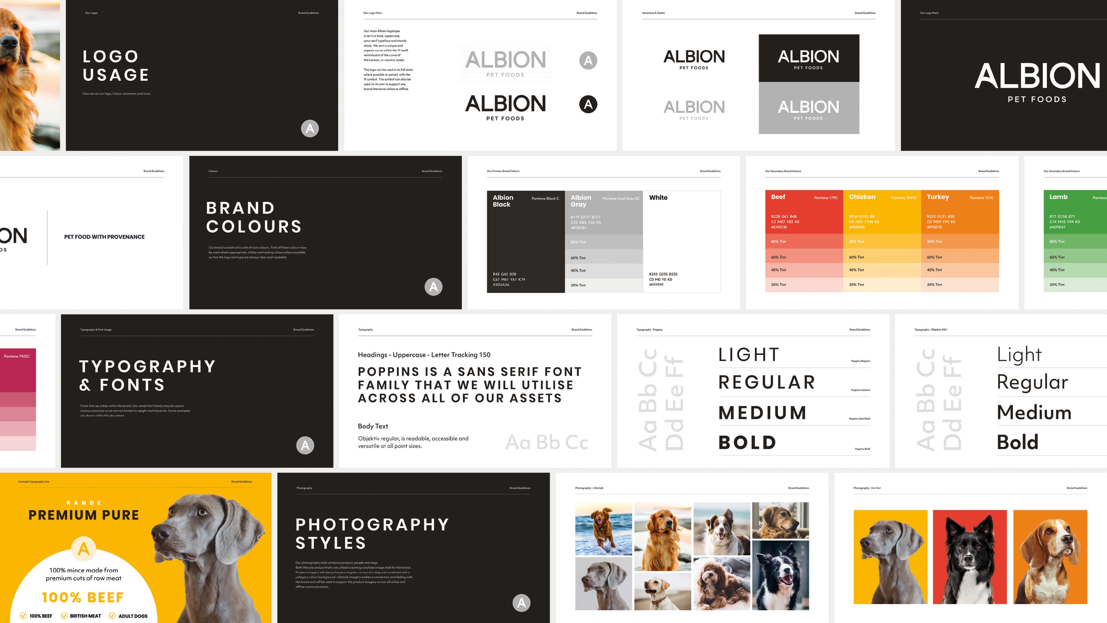 Albion Pet Foods: Web Design & Branding By Bluestone98